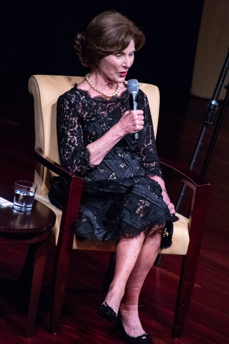 First Lady Laura Bush! | Hollywood On The Potomac
